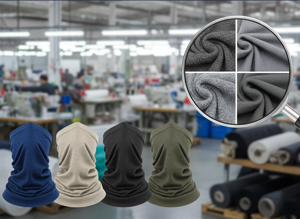 Custom Neck Gaiter Fabric Guide for Wholesale Buyers | Ruixing