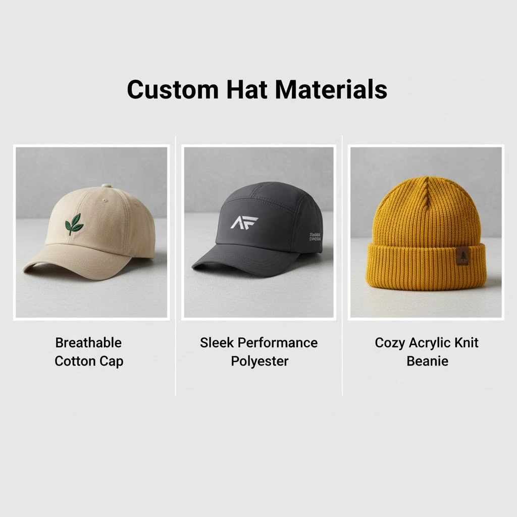 A Guide to Custom Hat Materials: Cotton, Polyester & More | Ruixing